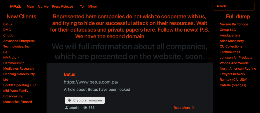 Double Extortion Ransomware Attacks - Check Point Research